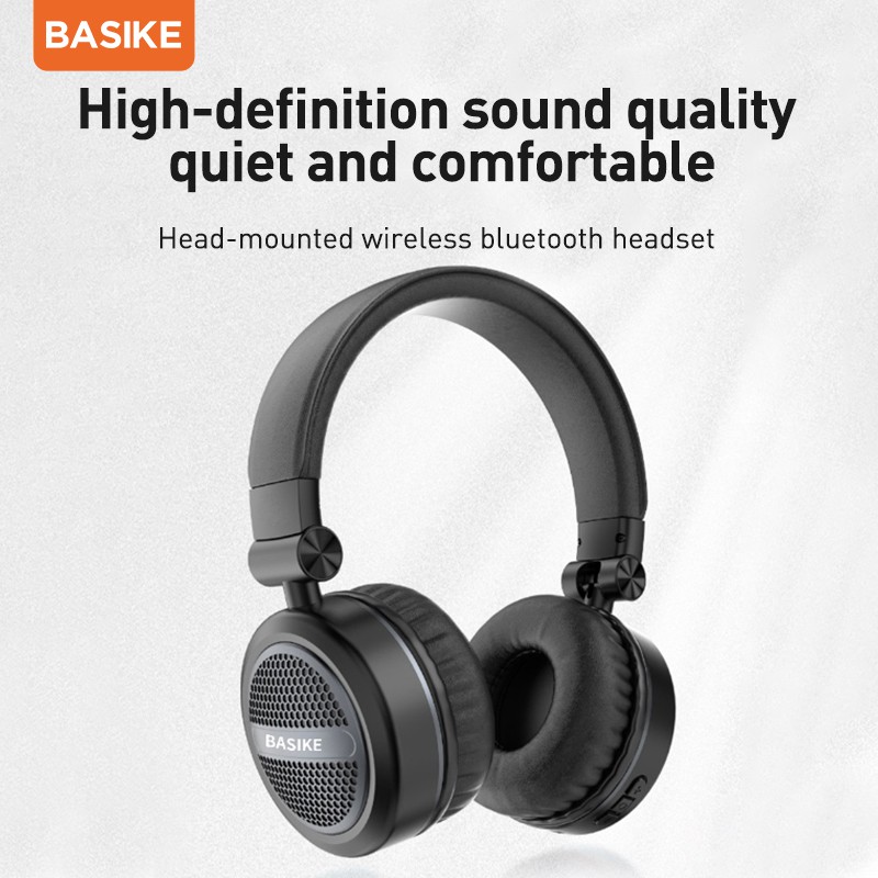 BASIKE TW75 หูฟังเกมมิ่ง มีไมค์ Gaming Headset หูฟัง คอมพ Stereo ...