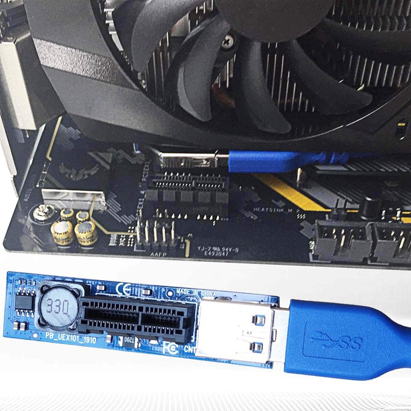 Pci-E Riser Pcie Pci-Express X1 To X4 Riser Pci E Riser อะแดปเตอร์การ์ด ...