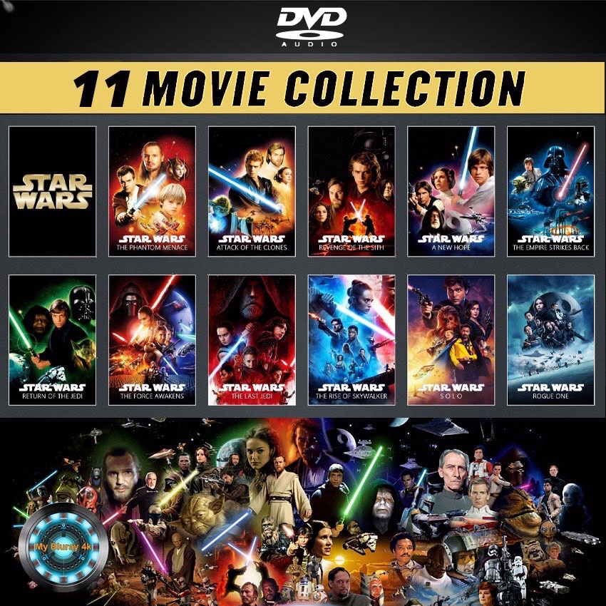 DVD หนัง Star Wars สตาร์ วอร์ส Collection | Shopee Thailand