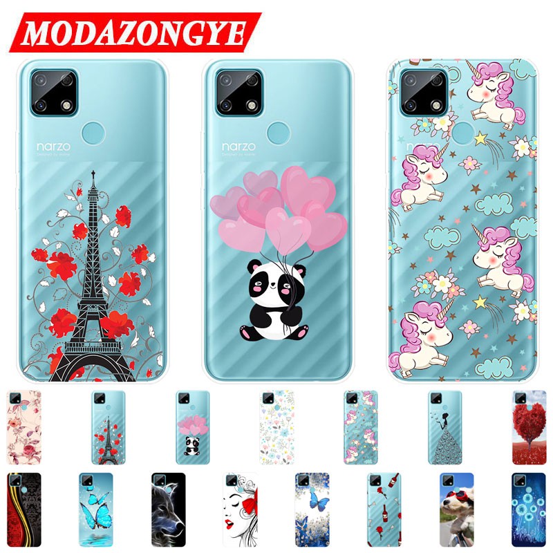 เคสสำหรับ Realme C21Y Case Silicone Back Cover Soft Casing Realme C21Y ...