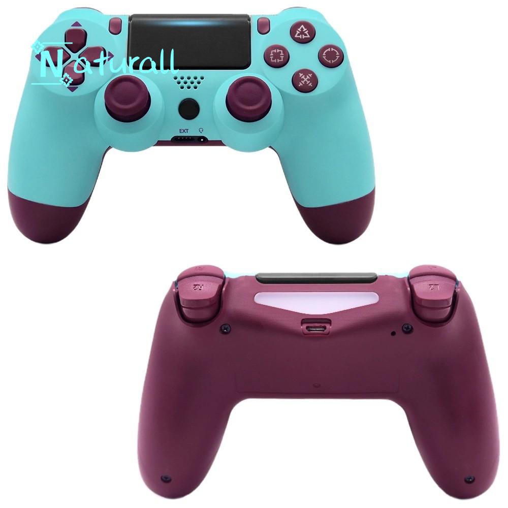 Gamepad บลูทูธไร้สายควบคุมเกมไร้สายพร้อมไฟ Led Strip สําหรับ Ps4 ...