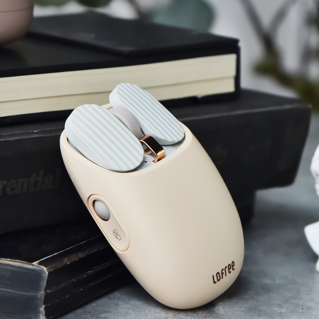Xiaomi Lofree Dual-Mode Mouse (Milktea) Bluetooth2.4G รองรับ ...