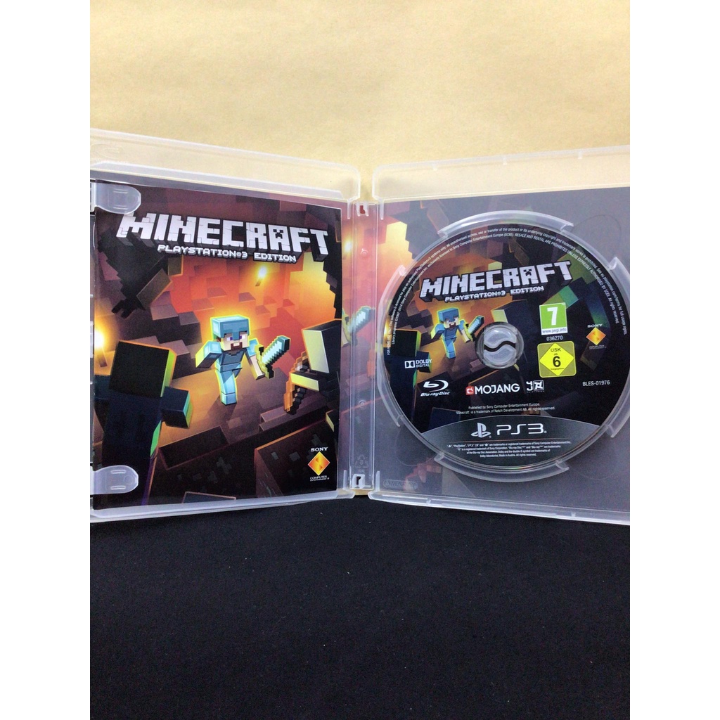 แผ่นแท้ [PS3] [English] Minecraft - PlayStation 3 Edition (Zone 2 EU ...