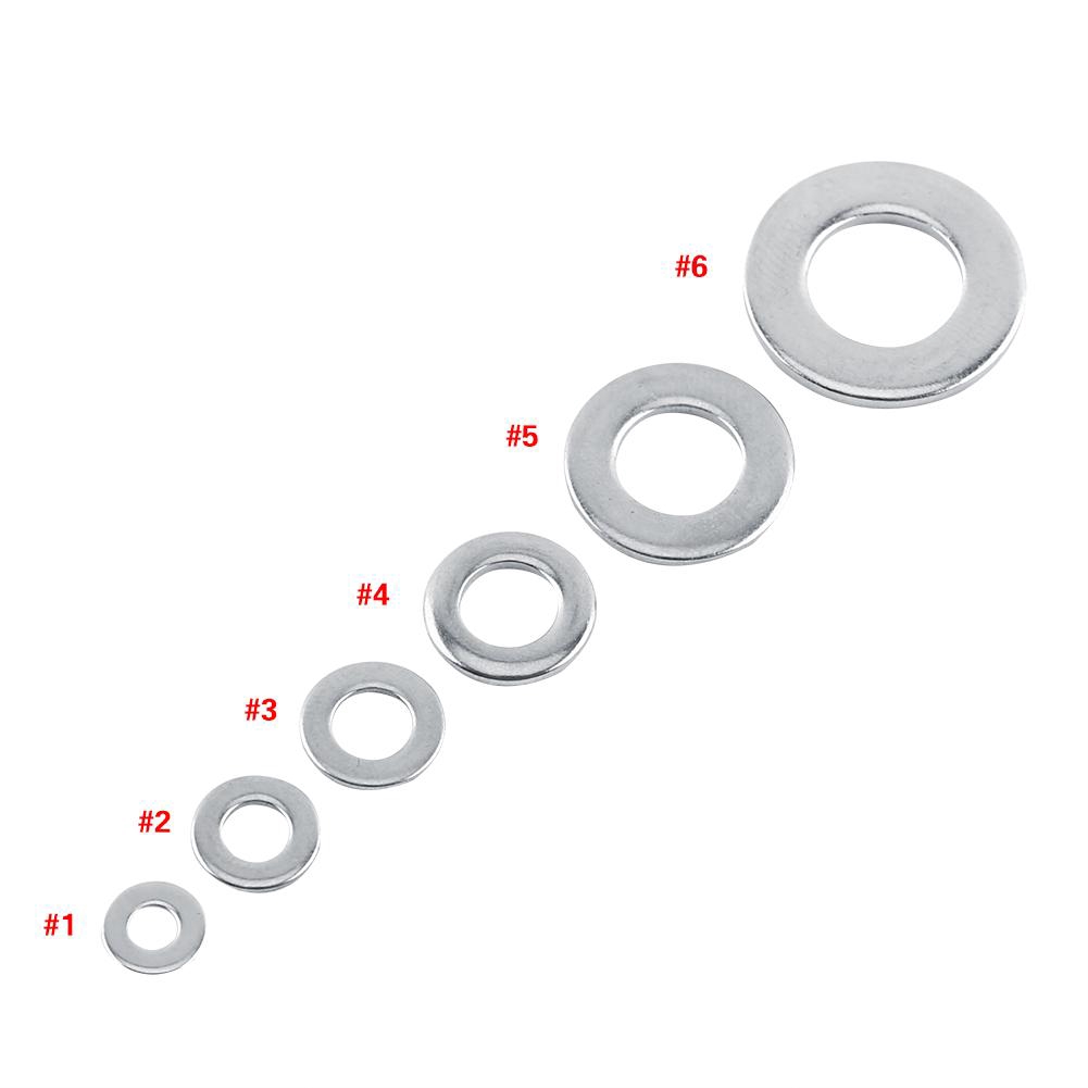 Repair Steel Kit Metric Washers Tool flat 100pcs Screw M3/M4/M5/M6/M8/M10 304 Stainless - xguli ...