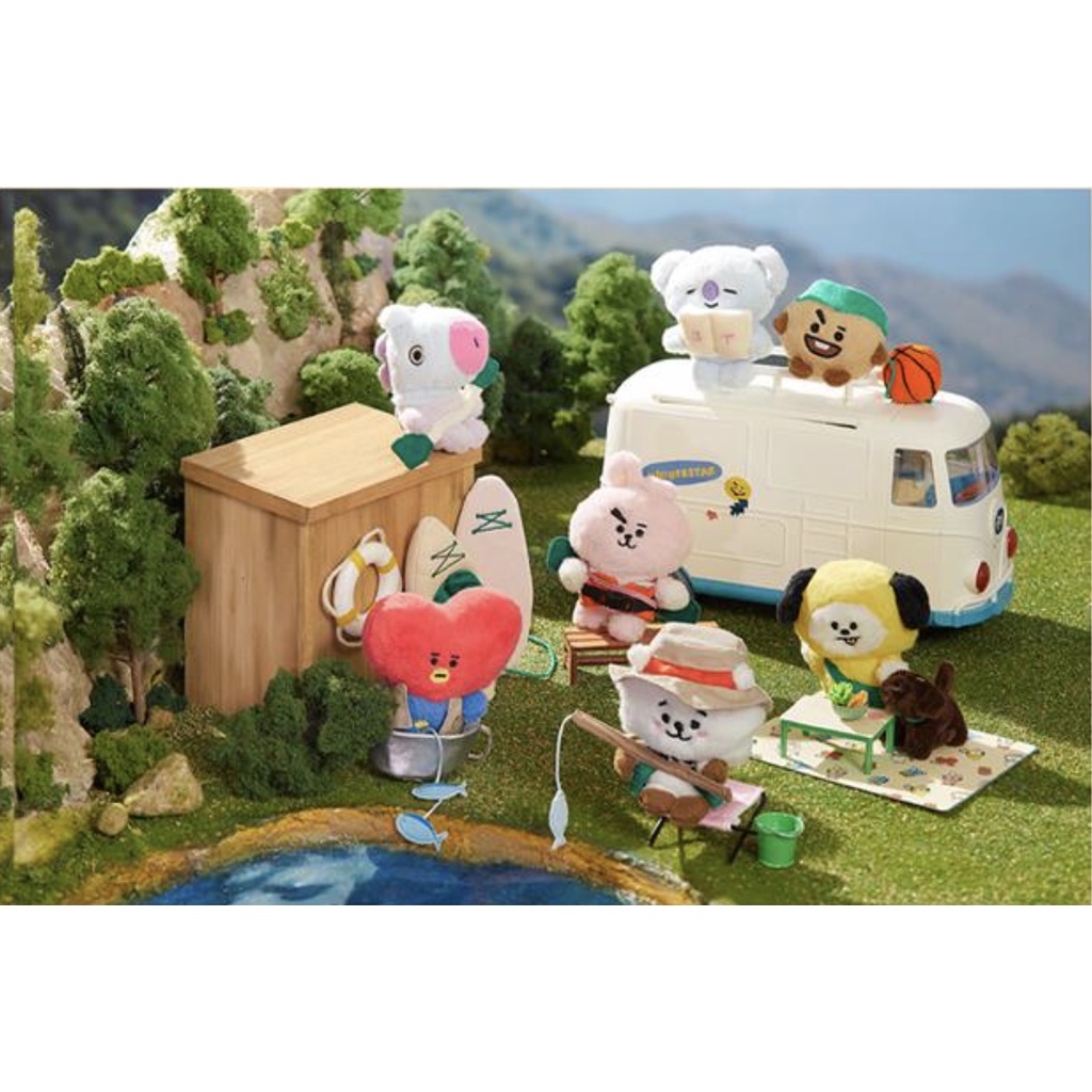 BT21 พร้อมส่ง ตุ๊กตา BT21 PICNIC Series - myeongnang - ThaiPick