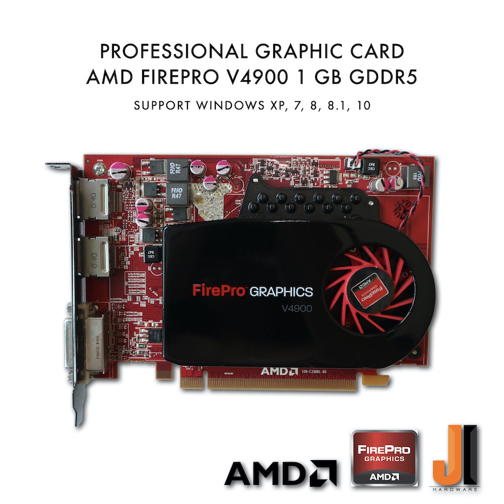 AMD FirePro V4900 1GB 128-Bit GDDR5 (มือสอง) | Shopee Thailand