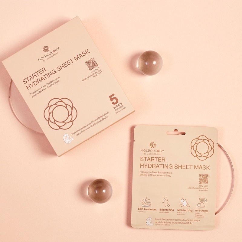 พร้อมส่ง Moleculogy Sheet Mask - palm.onmyway - ThaiPick