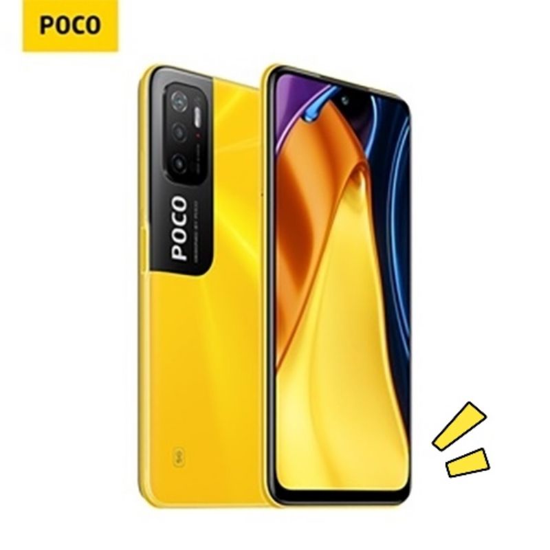 โทรศัพท์มือถือ Poco M3 Pro 5G 6128GB Yellow สินค้าใหม่ในซีล ส่งฟรี ส่ง ...