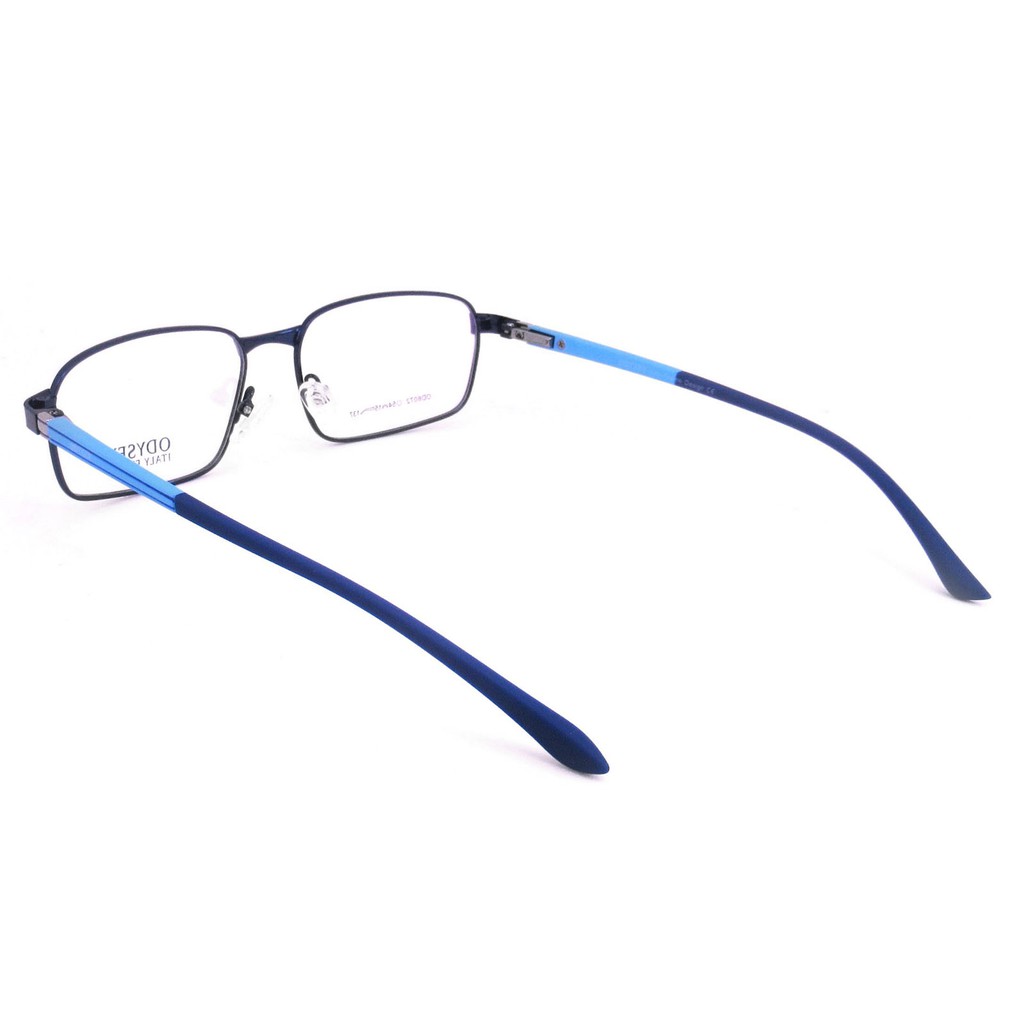 Odysey แว่นตา รุ่น 6072 C-6 สีน้ำเงิน กรอบเต็ม ขาสปริง วัสดุ สแตนเลส ...