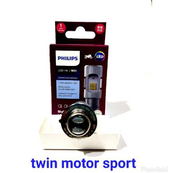 (Flash Philips M5 Dc ไฟ Led 1 6500 K สีขาวสําหรับติดรถมอเตอร์ไซค์ ...
