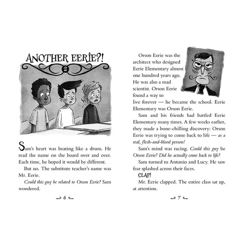 Eerie Elementary 10 books SetBy Jack Chabert - kidsbookcm - ThaiPick