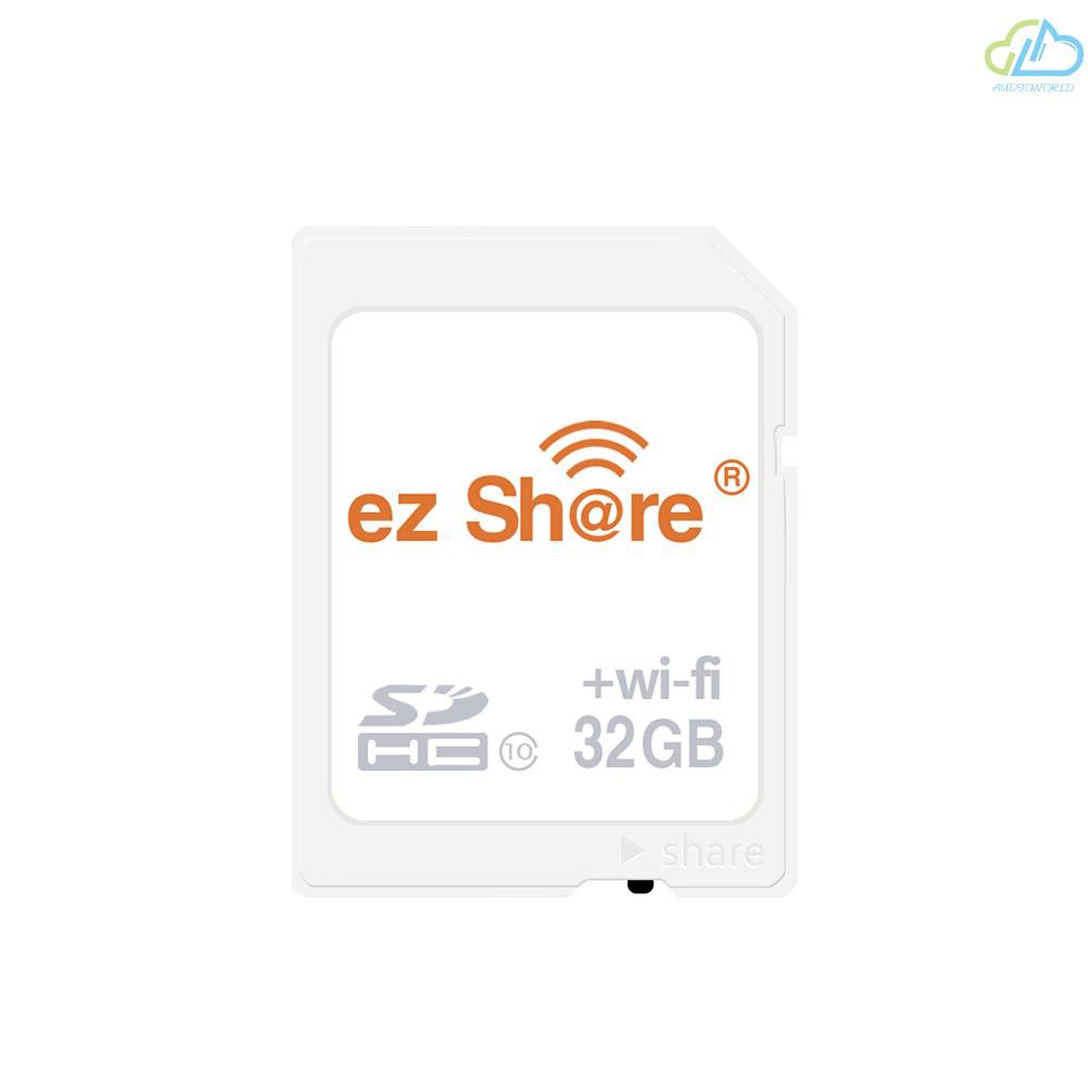 Ez Share Sd Card ไร้สาย Wifi Share Card Class 10 32 Gb สําหรับ Canon Nikon Sony - audioworld.th ...