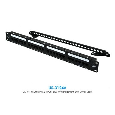 Link CAT6 PATCH PANEL 24 Port 1U (US-3124A) - chatjirakorn - ThaiPick