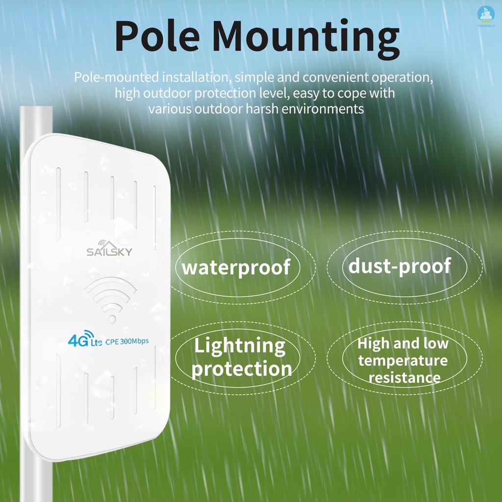 Hot Sale Sailsky XM206 4G Router 300Mbps LTE Outdoor Waterproof Router ...