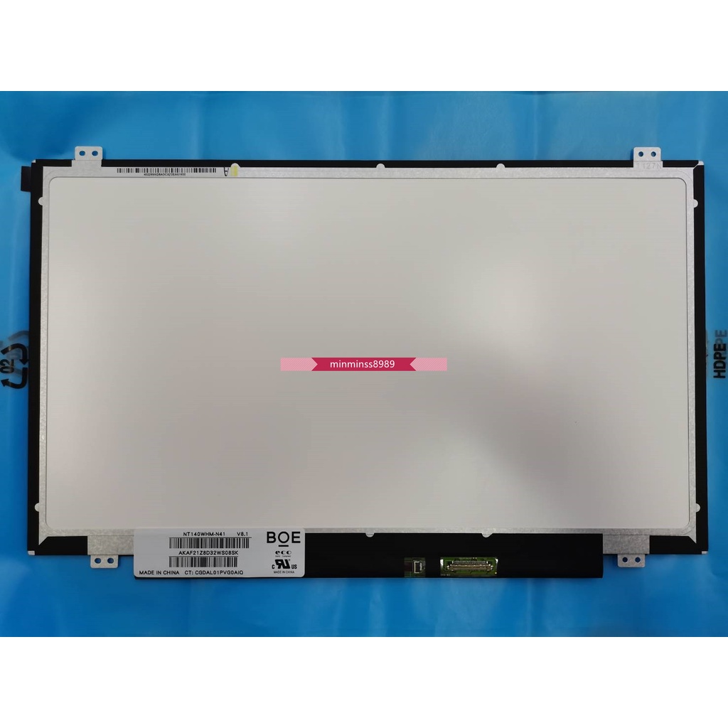 หน้าจอNOTEBOOK LED 14.0SLIM HD 1366768 30PIN(NT140WHM-N41 V8.1มีหูบน ...