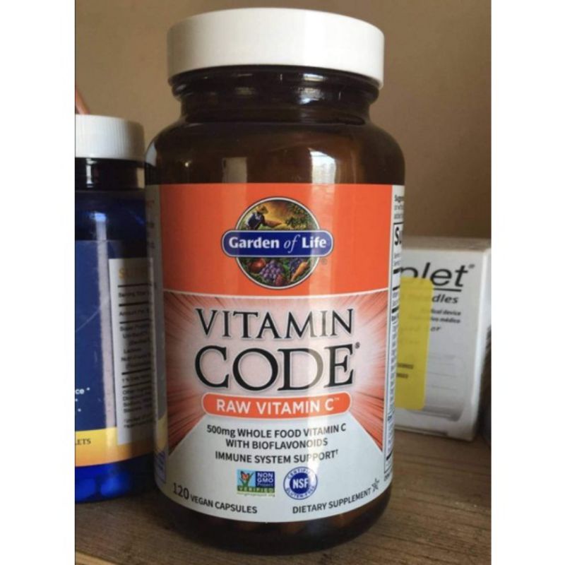 พร้อมส่งGarden of Life - Vitamin Code Raw Vitamin C 500mg 120 Capsules ...