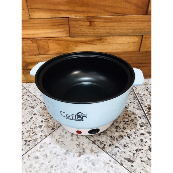 Ceflar หม้อสุกี้อเนกประสงค์ รุ่น : CSH-09 (สีฟ้า) - miniyau1810 - ThaiPick