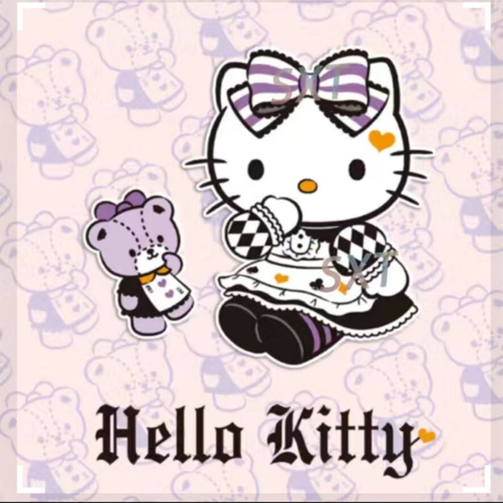 Cute Cartoon Hello Kitty Car Sticker Waterproof Motorcycle Electric ...