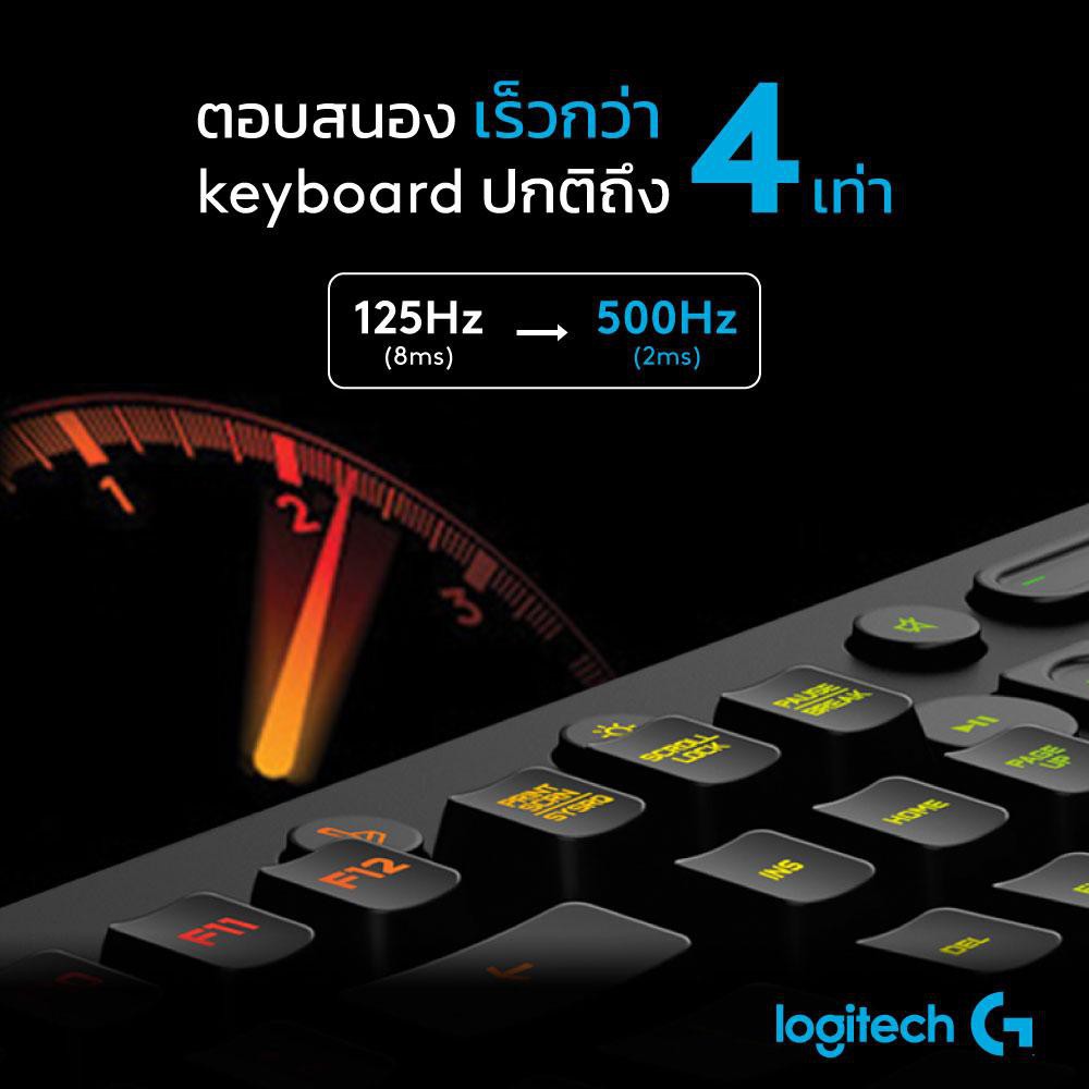 PPS คีบอร์ดเกมมิ่ง LOGITECH G213 PRODIGY GAMING คีบอร์ดมีไฟ Gaming ...