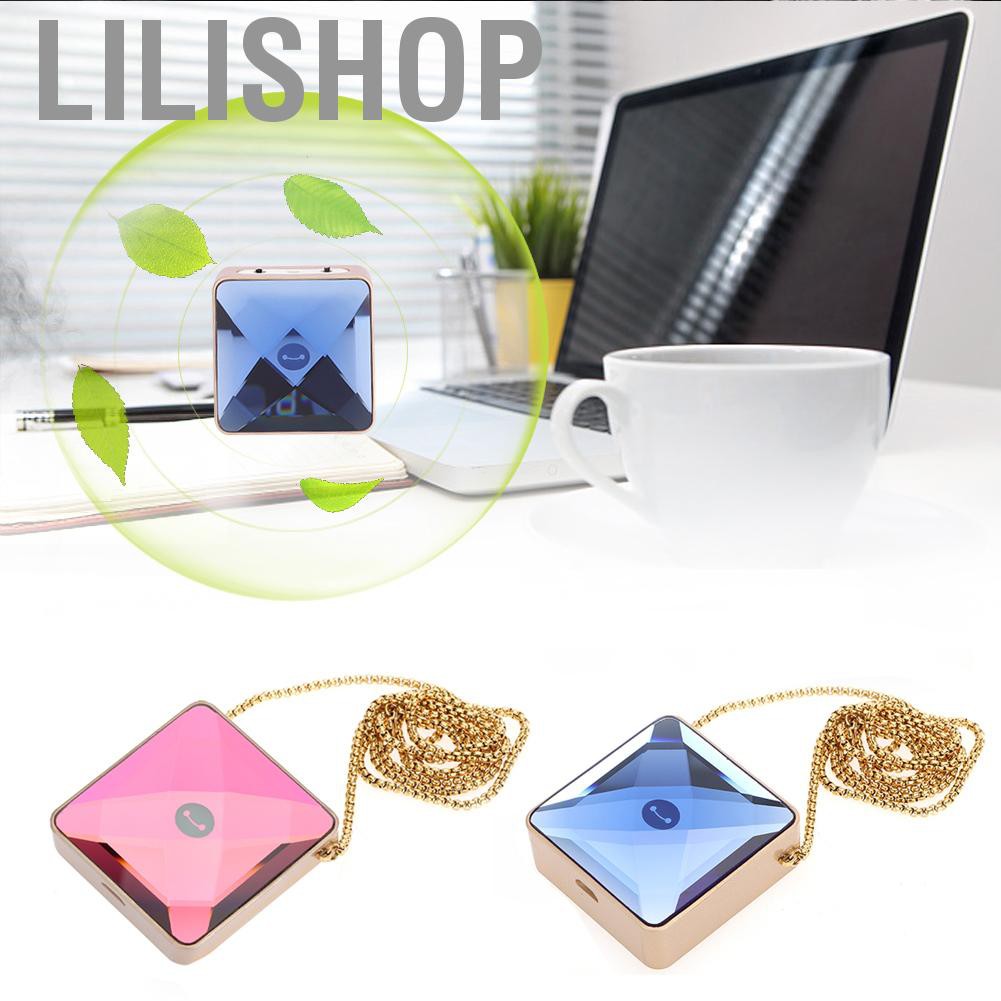 Lilishop เครื่องฟอกอากาศชาร์จ Usb ขนาดพกพา Us Plug 100-240 V - lilishop.th - ThaiPick