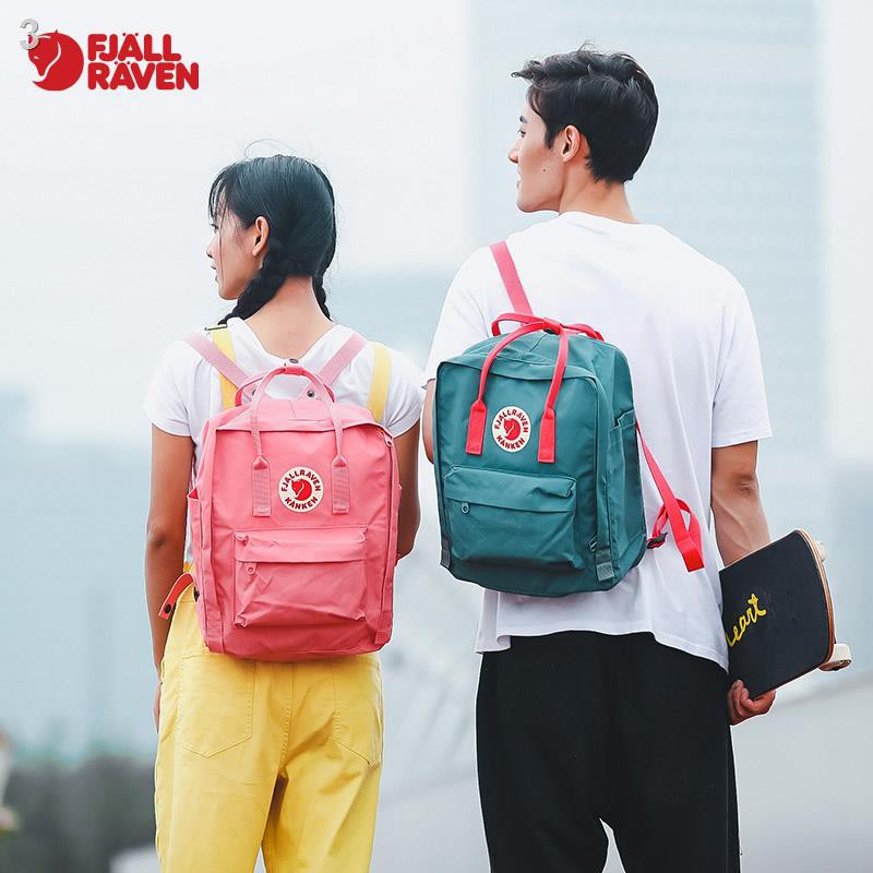 fjallraven Swedish Arctic fox backpack กระเป๋านักเรียนหญิง kanken ...