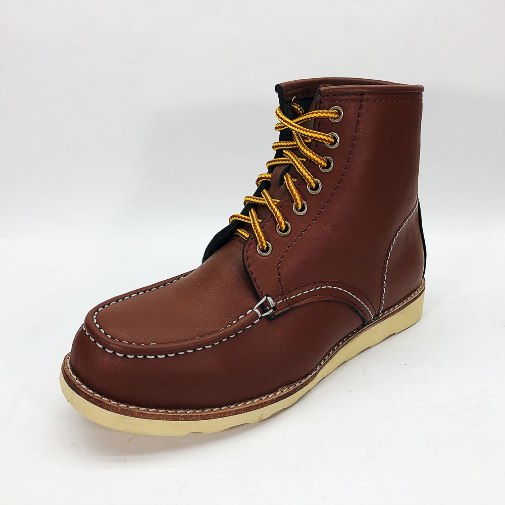 J CHOO รองเท้าบูทผู้ชาย รองเท้าหุ้มข้อ รองเท้าหนังแท้ รหัสMD965 สีแทน ...