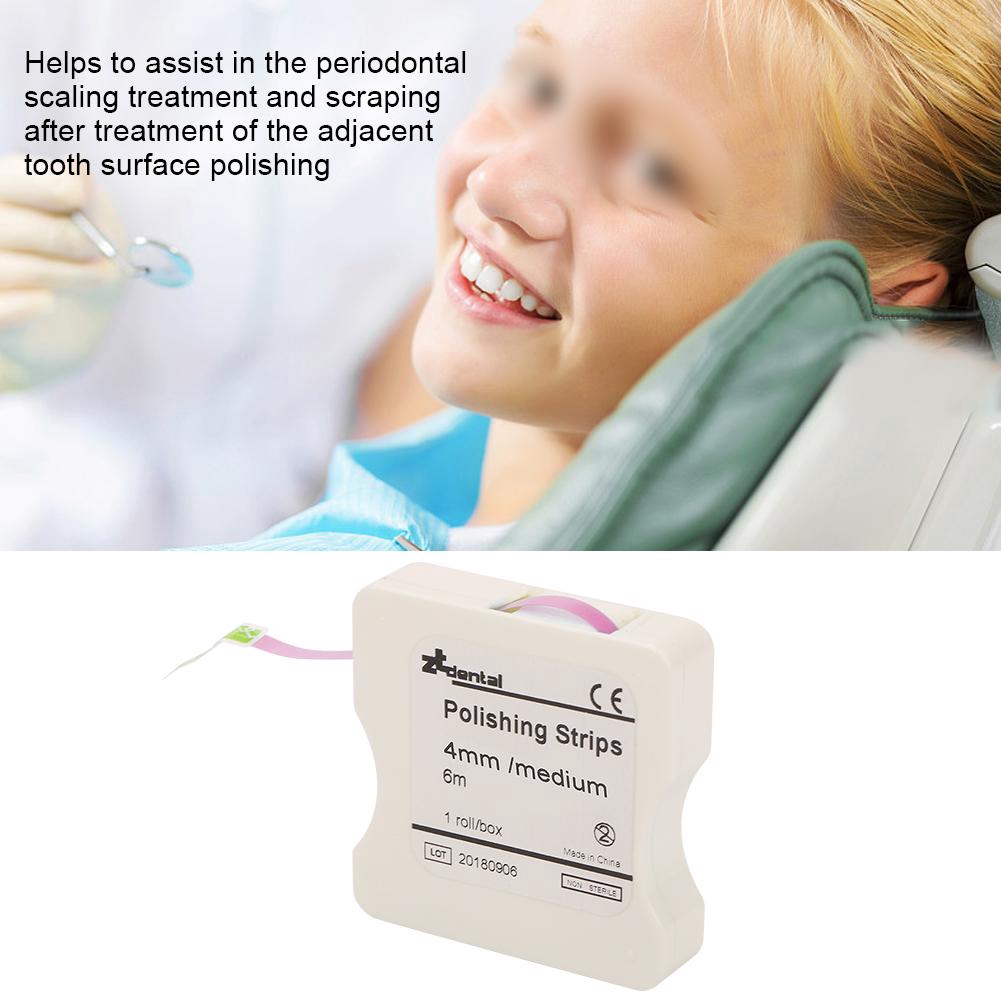 Whitening Strip Polishing 1Roll Tool Sanding Grinding 4mm Resin Tooth ...