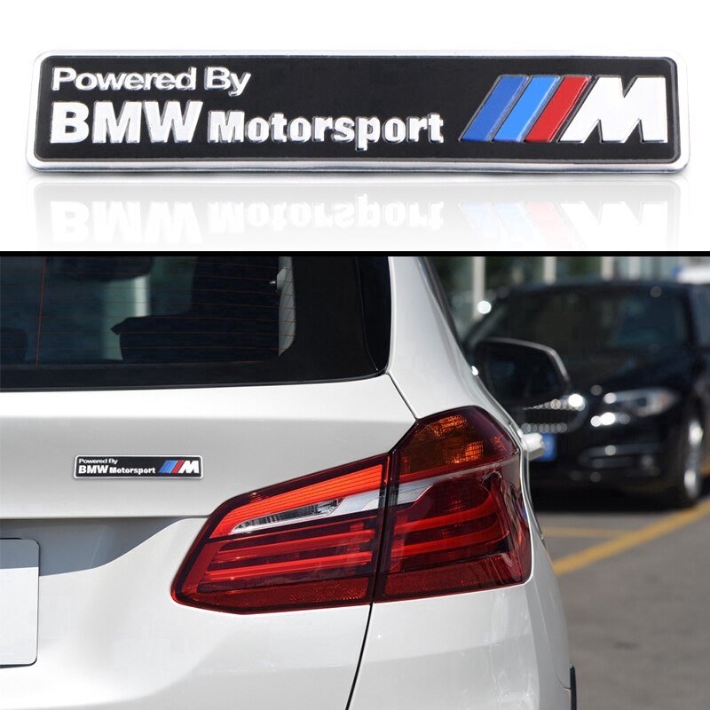 1pcs Motorsport Badge Labeling Car Body Metal Sticker for BMW M 1 3 4 5 6 7 E Z X M3 M5 M6 E39 ...