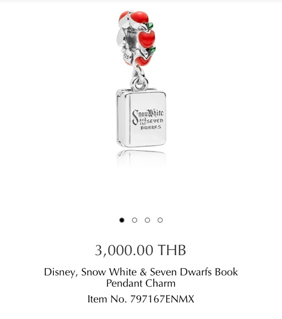 New Pandora Snow white book charm - berinnn - ThaiPick