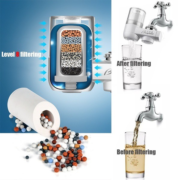 Faucet Water Purifie Filter 8 layer filter For Faucet, Drinking Water ...