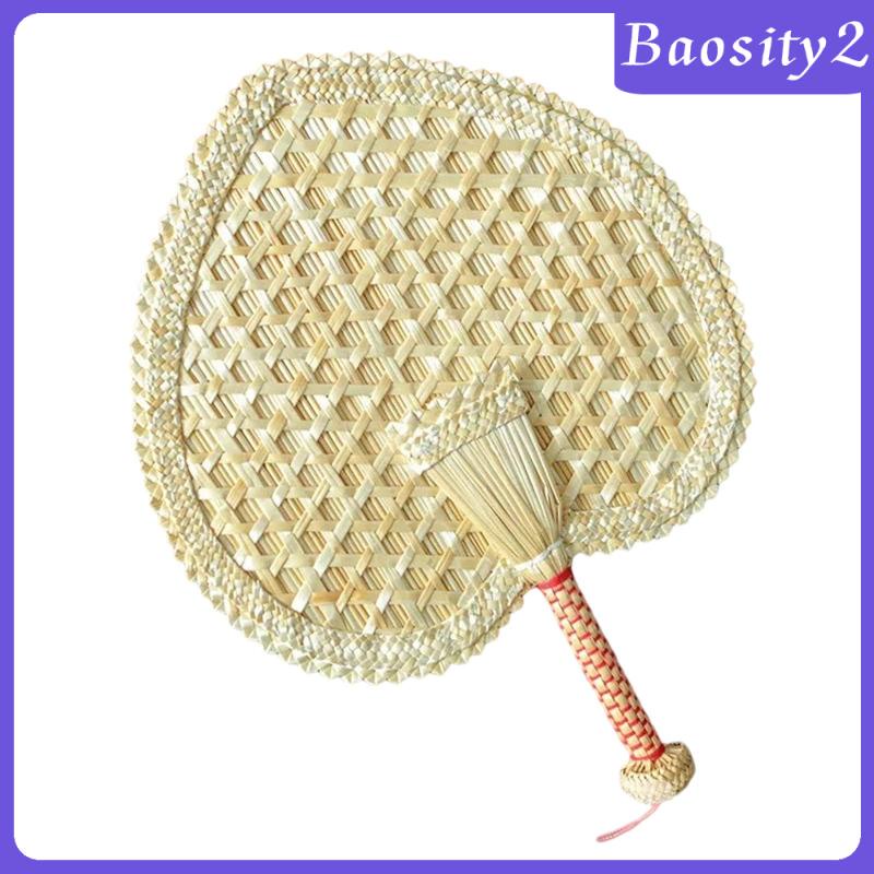 Woven Straw Hand Fan Handheld Decorative Fans for Outdoor Home ...