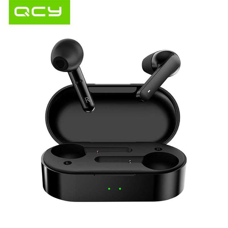 QCY T3 TWS 3D สเตอริโอไร้สายพร้อม Dual ไมโครโฟนชุดหูฟังบลูทูธ - t58ro76cct - ThaiPick