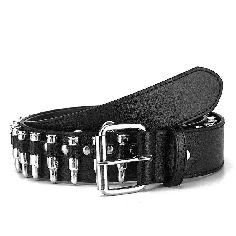 Rivet Belt Men39s Punk European and American Fashion Bullet Belt New ...