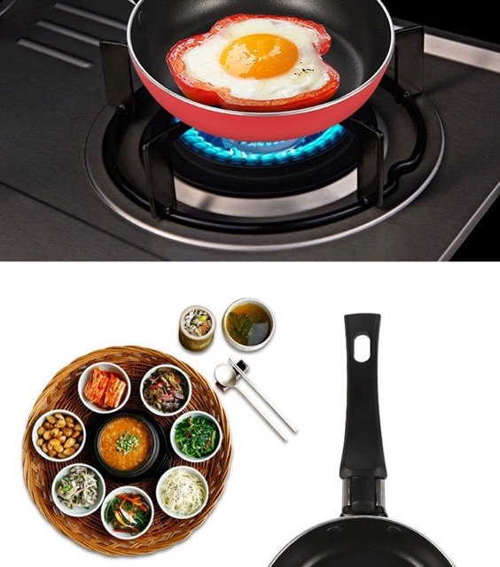 12cm Mini Non-Stick Frying pan Omelette Egg Fry Pan Kitchen Kuali Dapur ...