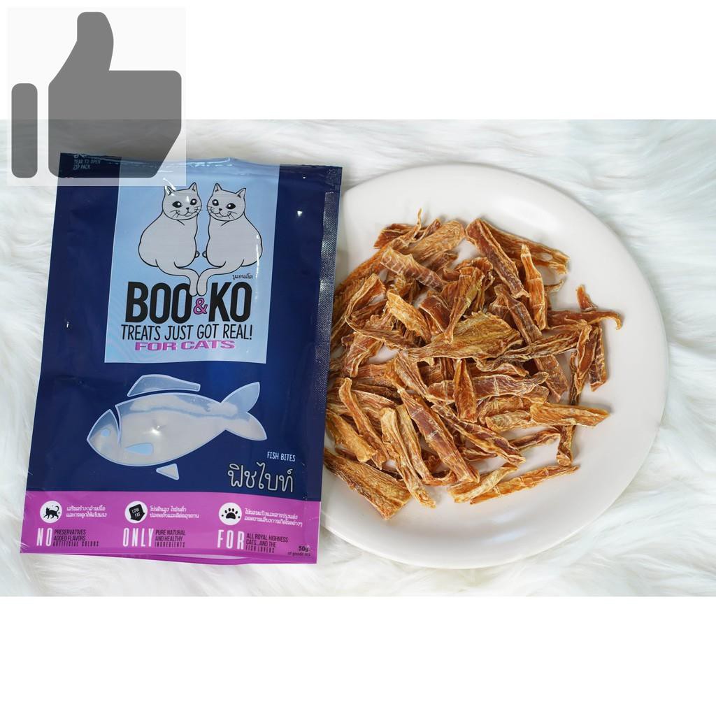 BOO&KO ขนมแมว เนื้อปลาอบแห้ง 50 กรัม - twvsrxrl8o - ThaiPick