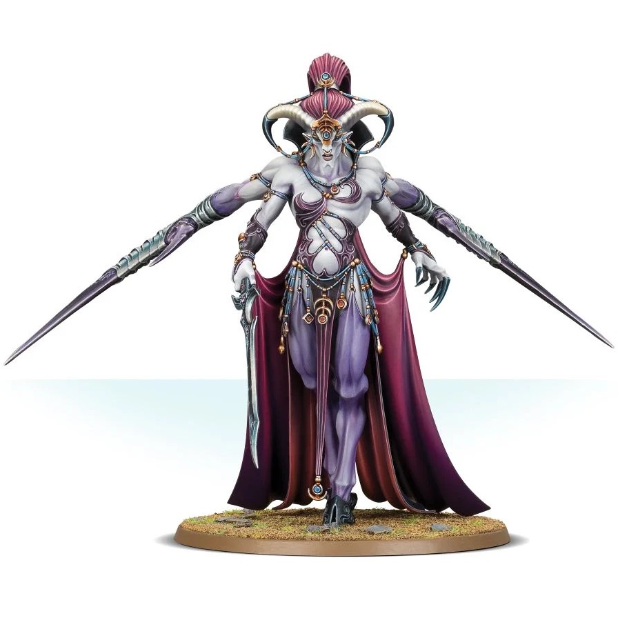Daemons of Slaanesh - Keeper of Secrets / Shalaxi Hellbane - Warhammer ...