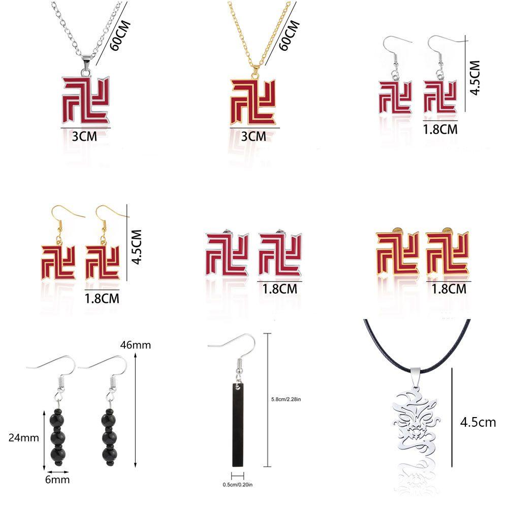 EUTUS Anime Cosplay Props Ring-shaped Clip Earrings Tokyo Revengers ...