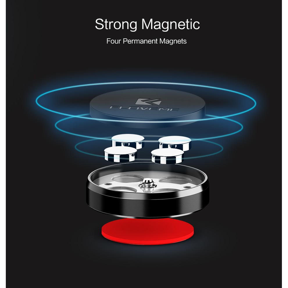 แท่นยึดโทรศัพท์ FLOVEME Magnetic Car Phone Holder | Shopee Thailand