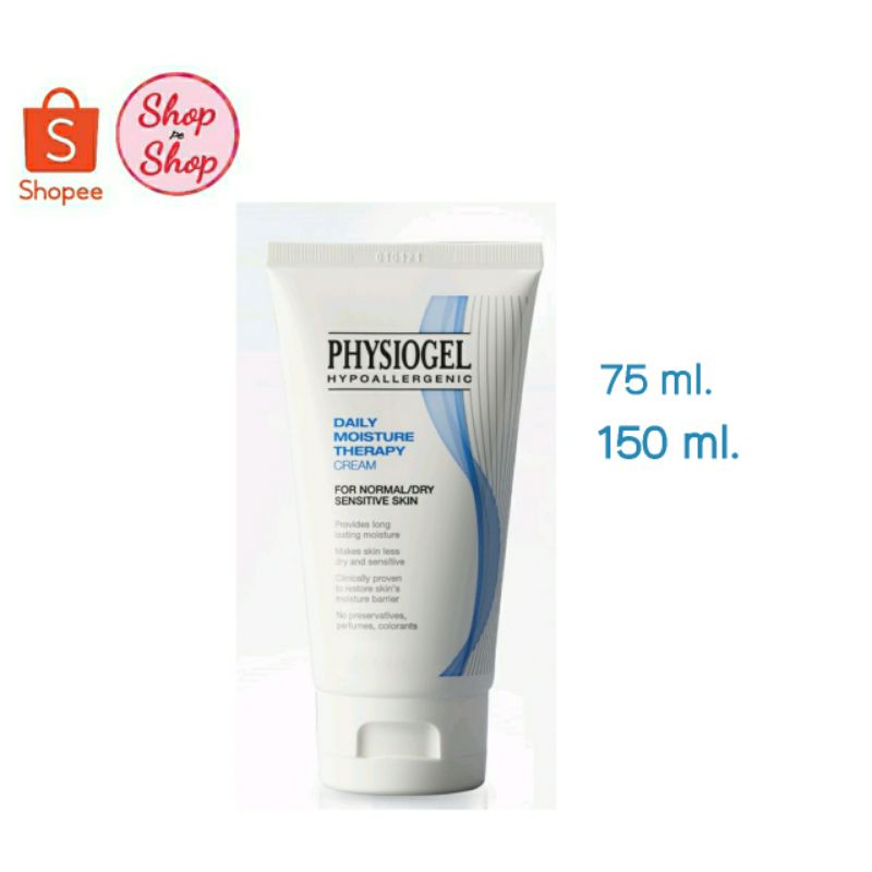 3112@Physiogel Daily Moisture Therapy Cream 75ml. 150 ml. | Shopee Thailand