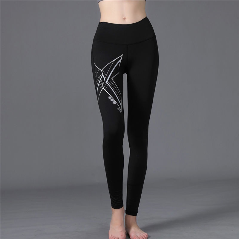 【cod】 Yoga Pants Women Fitness Dance Running Cycling Leggings Quick