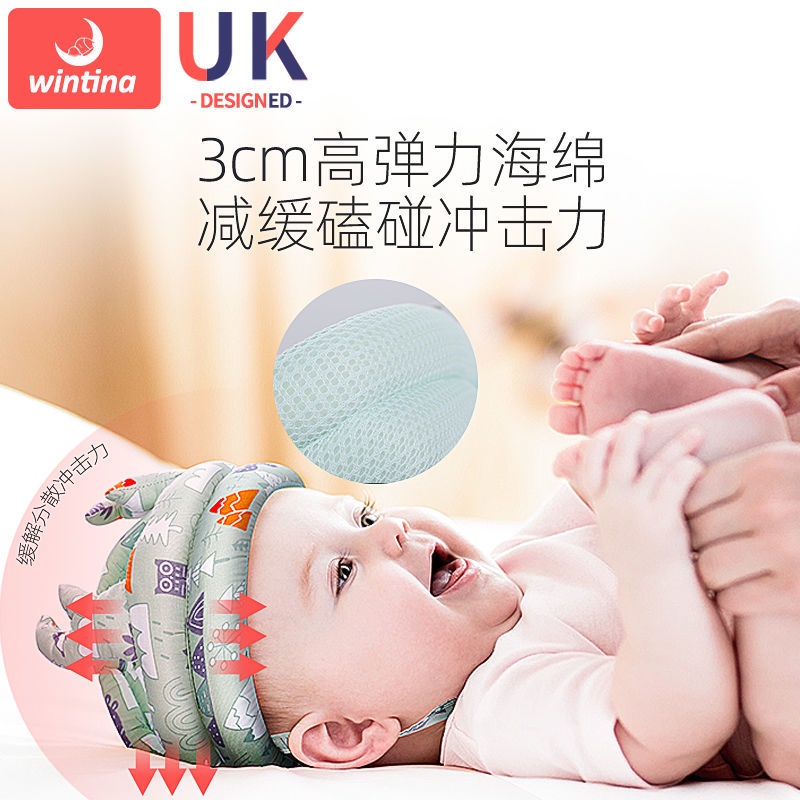 Baby anti-fall head guard artifact Toddler headrest child fall ...