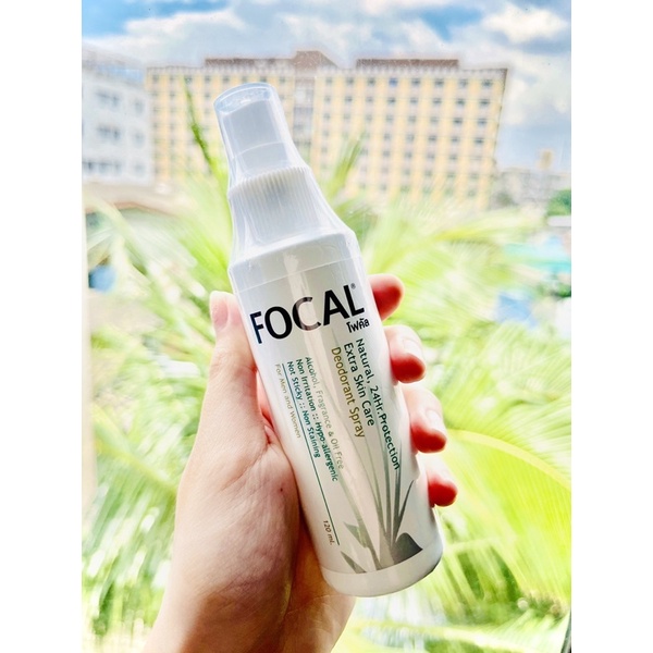 FOCAL Deodorant Spray 120 mL สเปรย์สารส้ม โฟคัล 120 มล. ระงับกลิ่นดี ...
