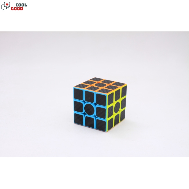 Z-Cube 3x3 Speed Cube Carbon Fiber Sticker Smooth Magic Cube Puzzle ...