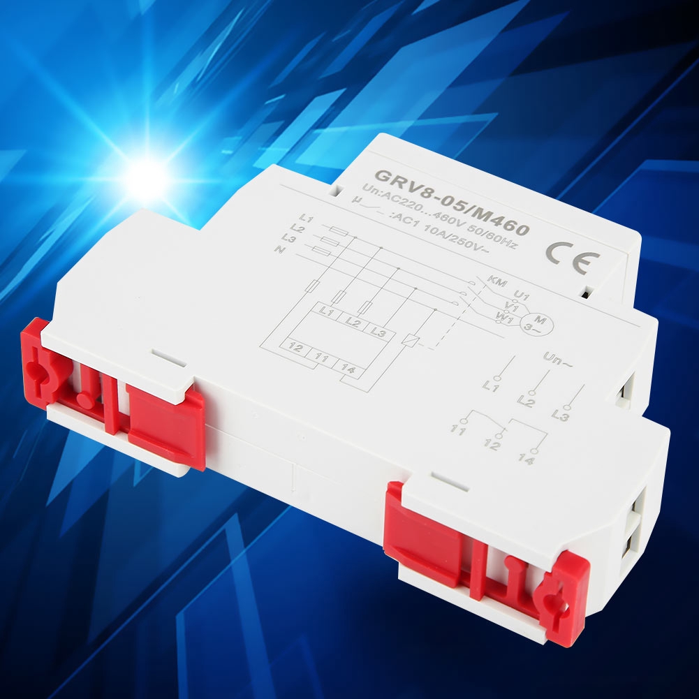 GRV8-05 3-Phase Voltage Monitoring Relay Phase Sequence Phase Failure ...