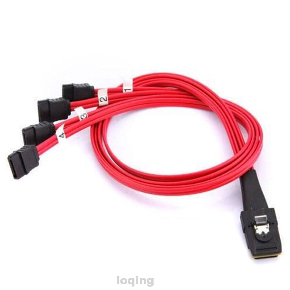 50cm Accessories Connectors Splitter Home Office Internal Mini SAS To 4 ...