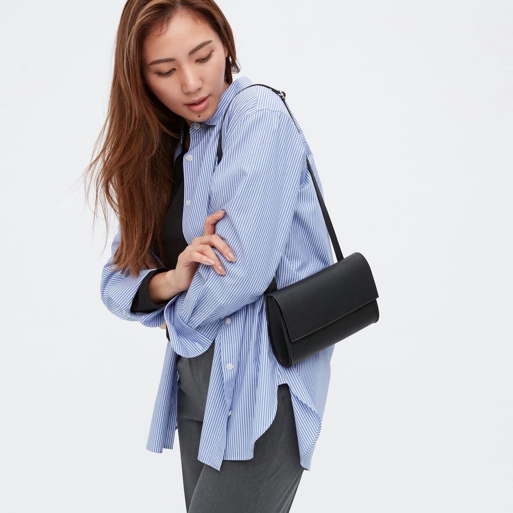 (ลดราคาให้แล้ว รีบมาซื้อกัน ก่อนขึ้นราคา) กระเป๋าหนังเทียม สะพายไหล่ U ...