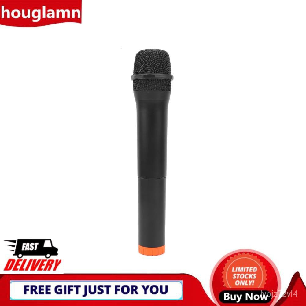 Houglamn Professional Wireless Microphone Karaoke Metal Handheld Mike ...