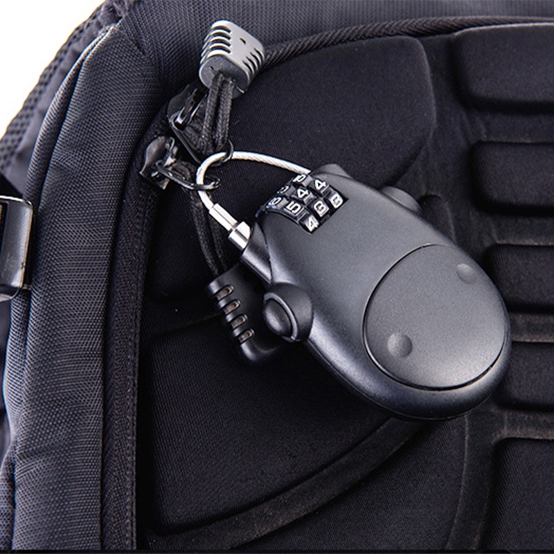 ล็อคป้องกันการโจรกรรมassword ocket Mini Bicycle Lock ortable Light ...