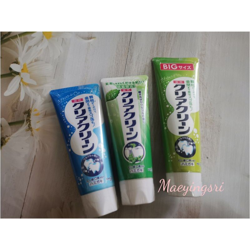 Kao Clear Clean ยาสีฟันญี่ปุ่น ขนาด 120g.170g. - maeyingsri - ThaiPick