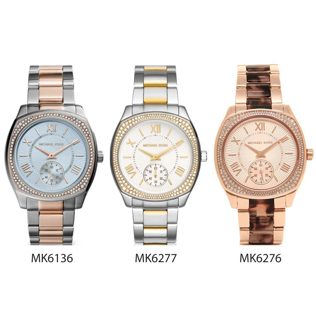 Michael Kros MK2583 Silver Lake Ladies Watch นาฬิกาแบรนด์เนมแท้100 ...
